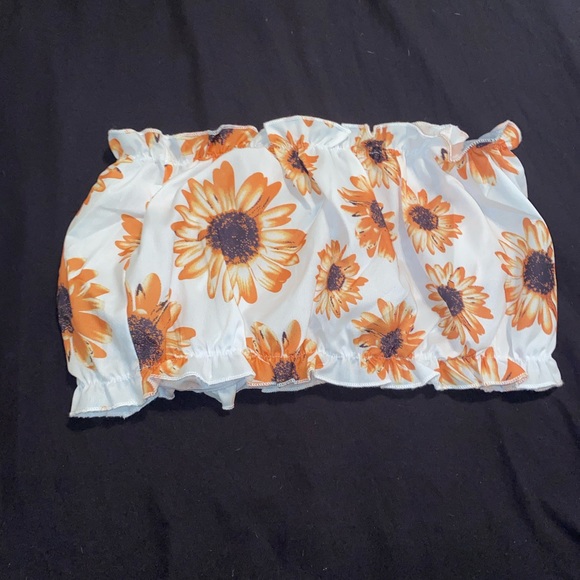 Tops | Sunflower Bando | Poshmark